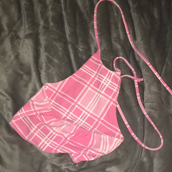 PrettyLittleThing | Other | Pink Plaid Pretty Little Thing Set | Poshmark